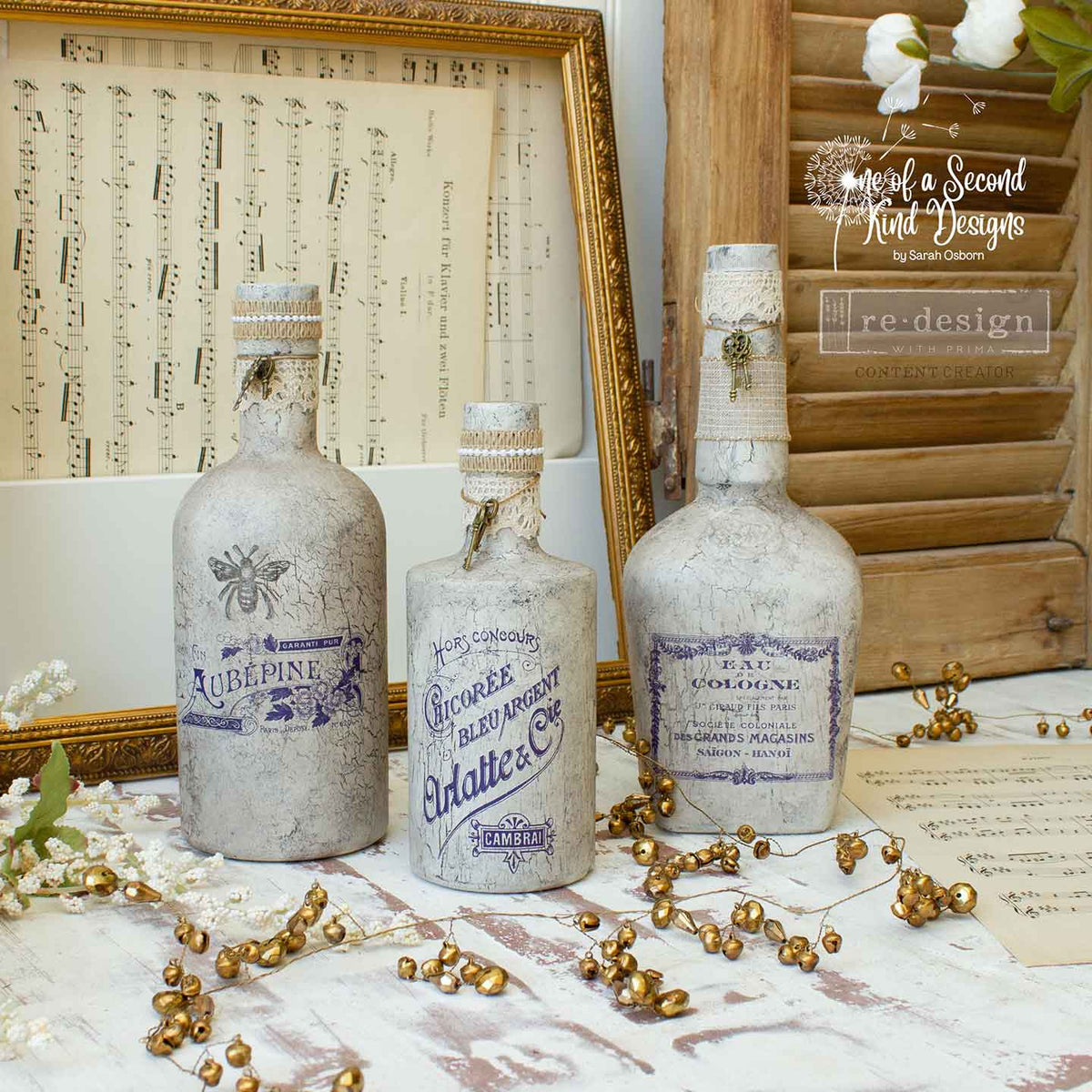 Just Labels | H20 Transfer | ReDesign with Prima – From My Palette to Yours